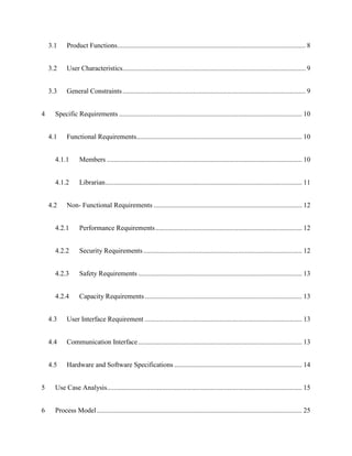 Library Management System SRS | PDF
