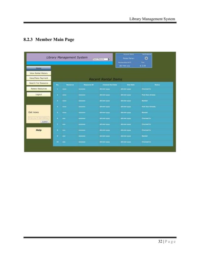 Library Management System SRS | PDF | Operating Systems | Computer ...