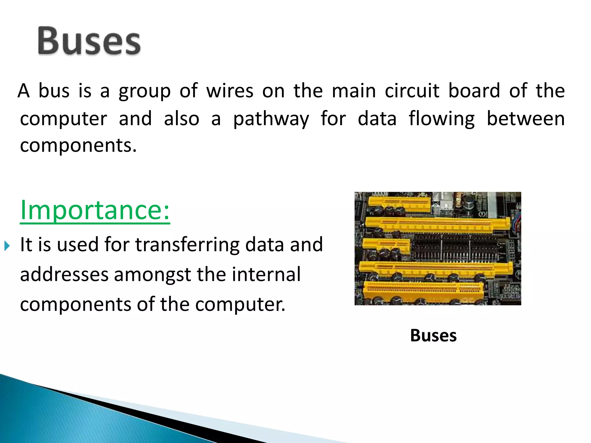 Components and Parts of Motherboard and their importance | PPTX