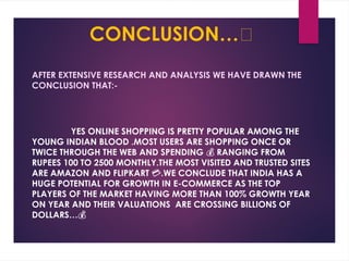 Project work on Online shopping . Information technology. | PPTX