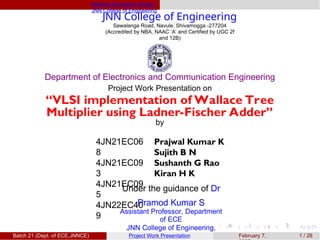 Project_Work_Presentation vlsi implementation .ppt