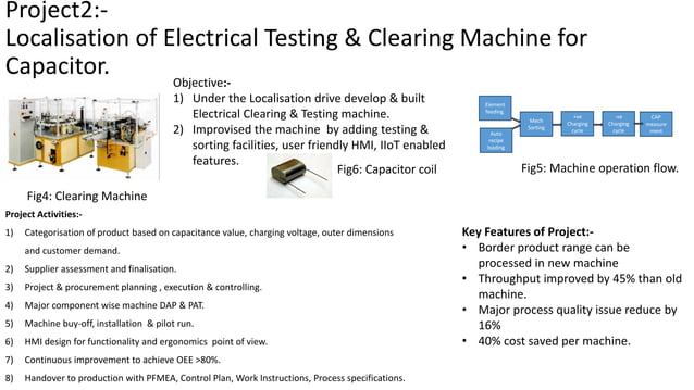 Manufacturing Process Engineering Project Samples. | PPT