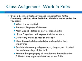 Project World Cultures | PPT