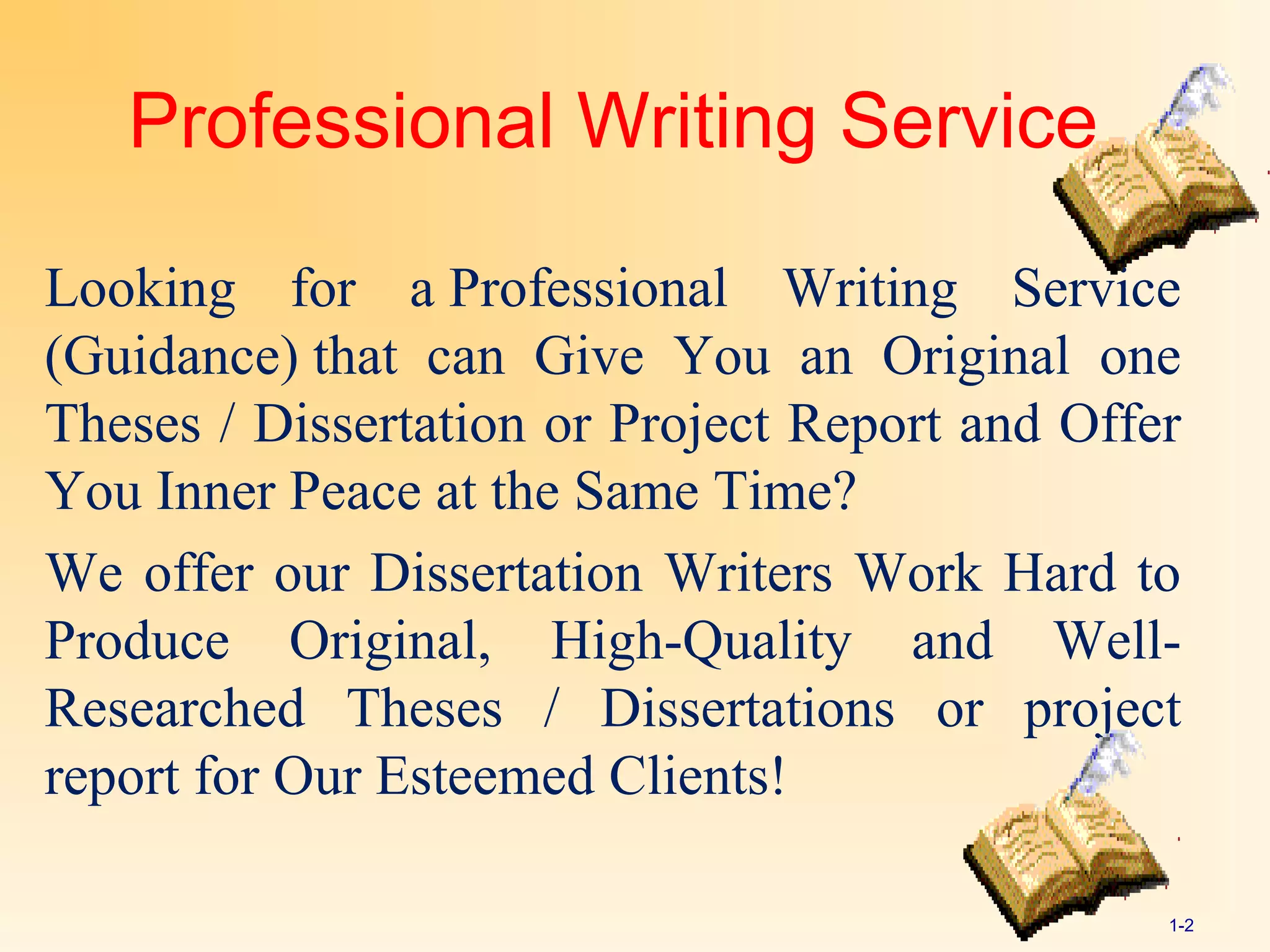 Project writing | PPT