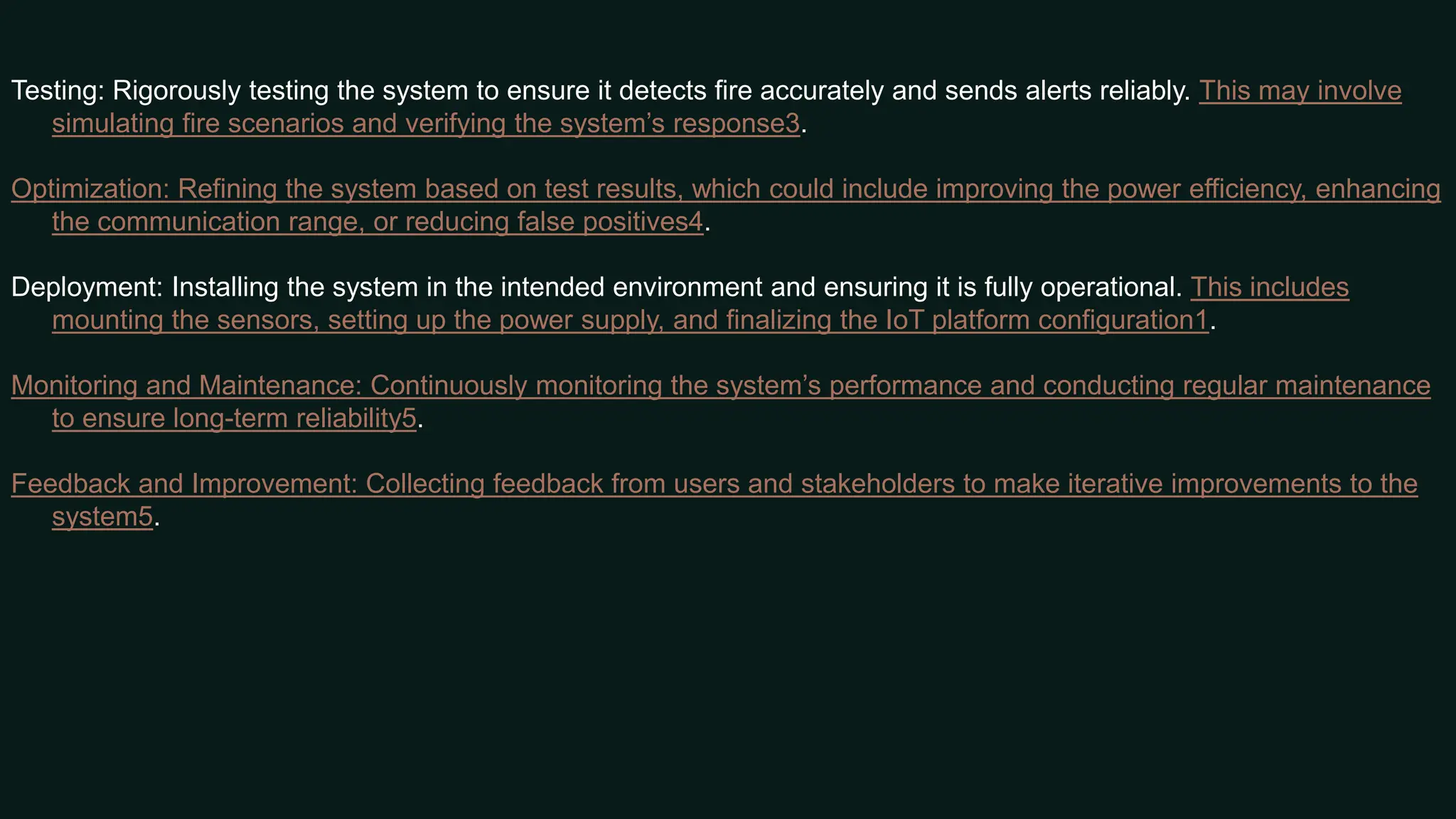 Iot based forest Fire detected system using audino | PPTX