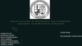 Iot based forest Fire detected system using audino | PPTX