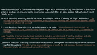 Iot based forest Fire detected system using audino | PPTX