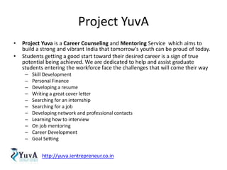 Project yuva | PPT