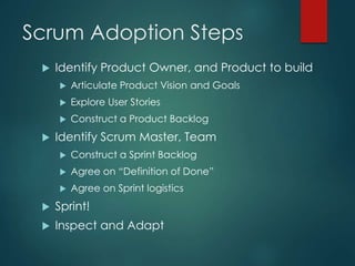 Getting Started with Scrum | PPTX