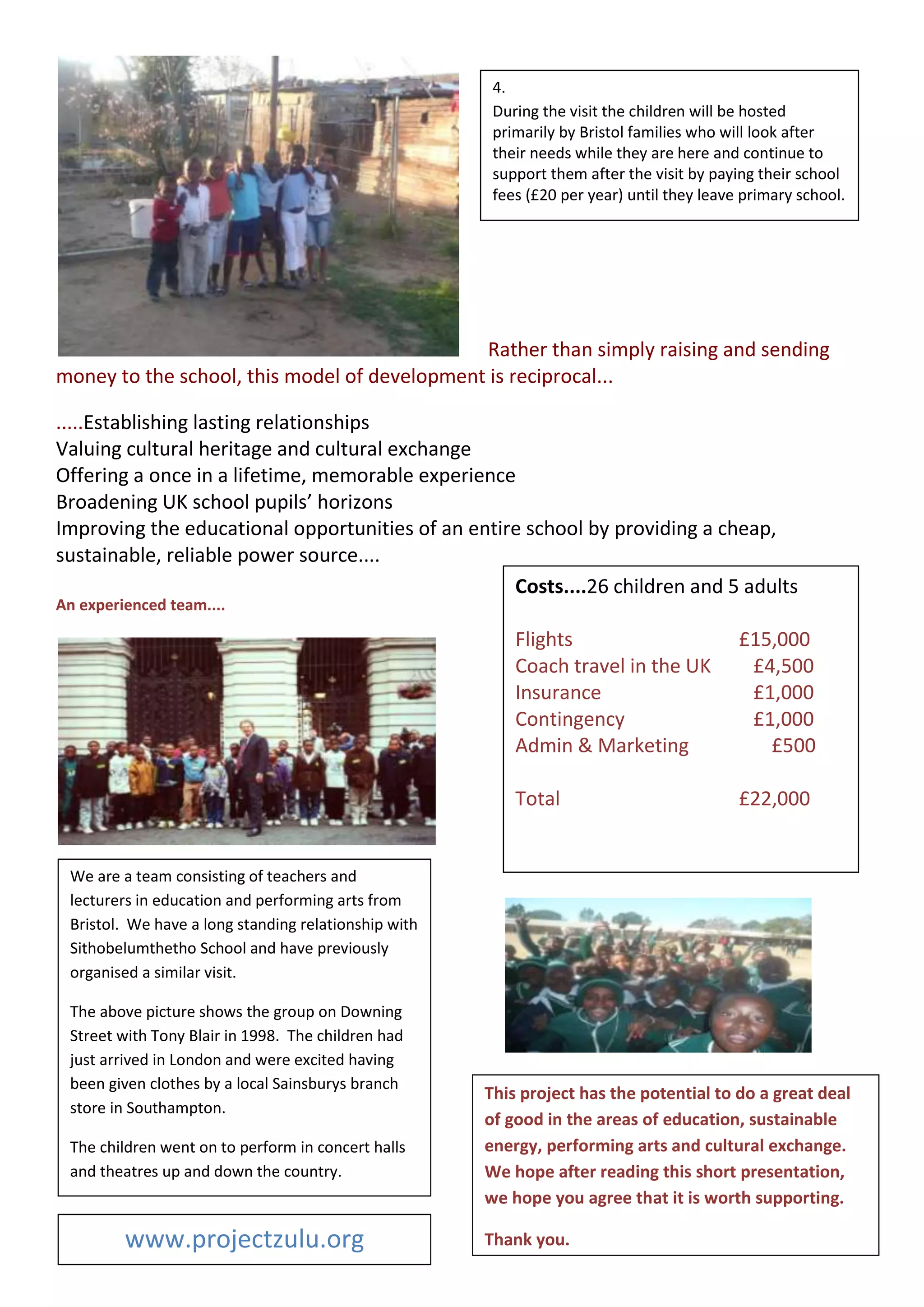 Project zulu 2 pager | DOCX