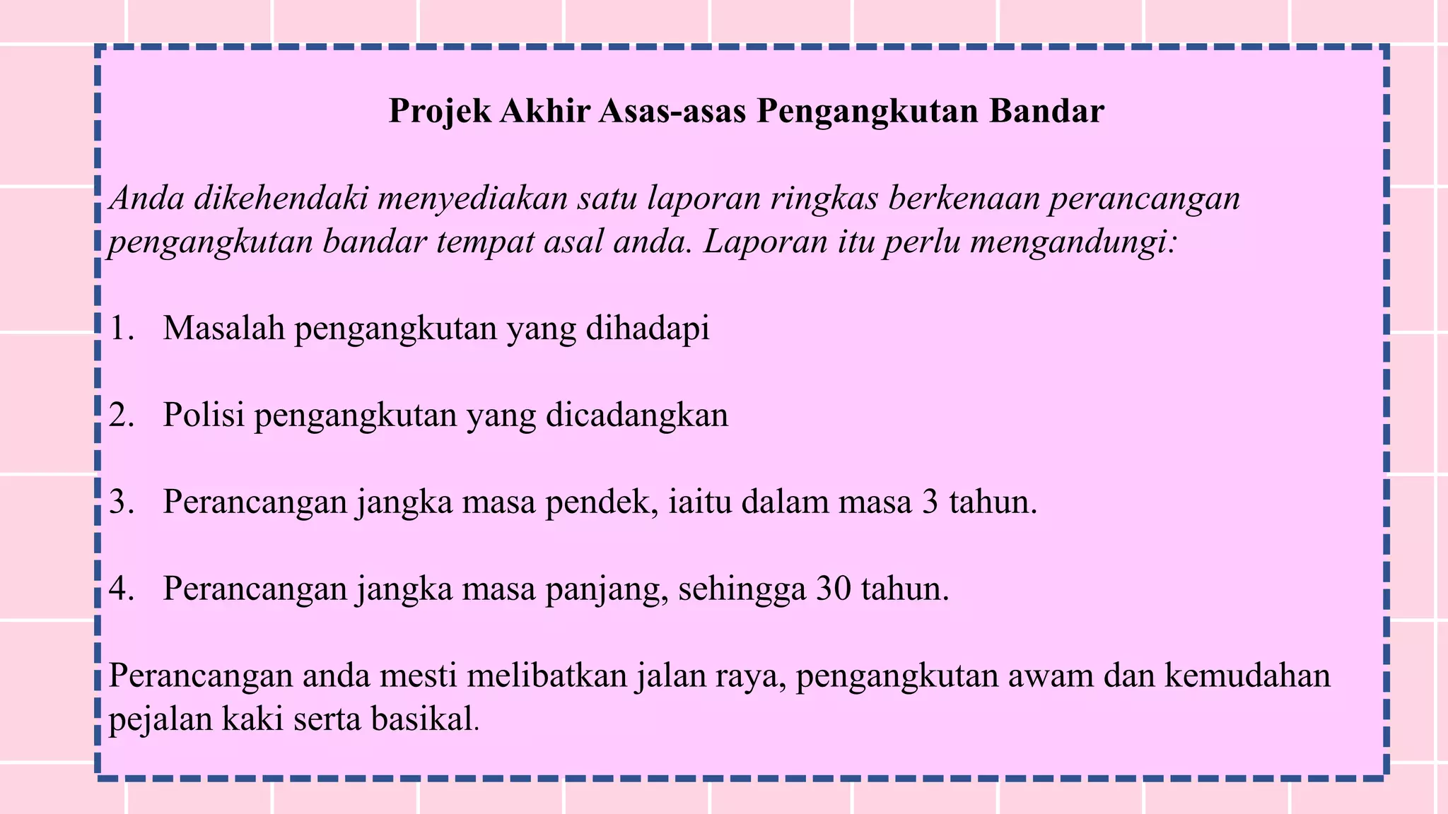 Projek akhir | PPT