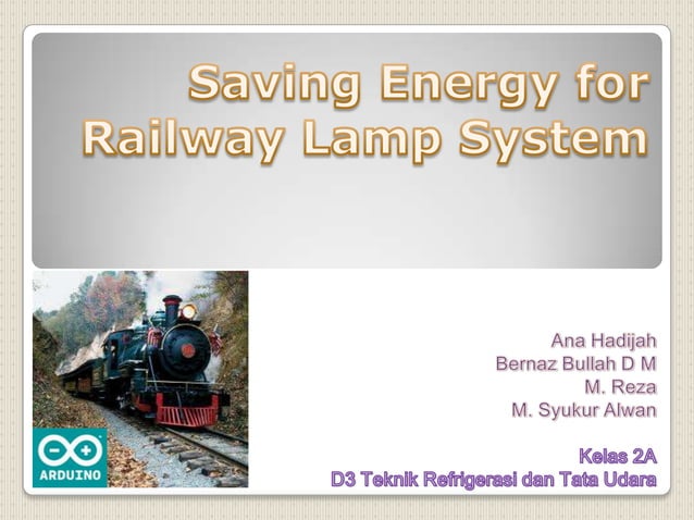 Projek arduino uno with sound sensor | PPT