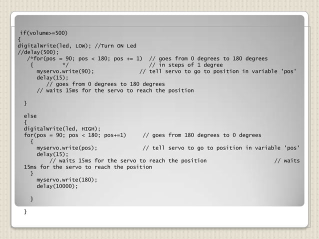 Projek arduino uno with sound sensor | PPT