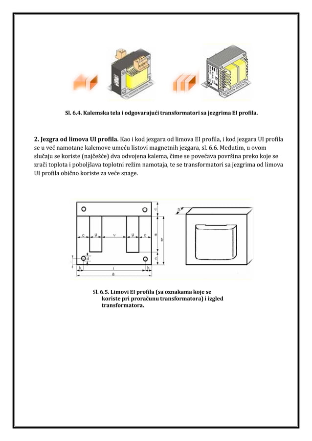 Projekat sedmice. El. komponente | PDF