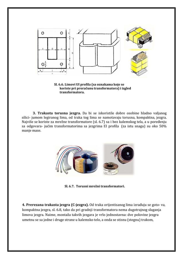 Projekat sedmice. El. komponente | PDF