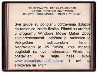 Projekat stop nasilju | PPT