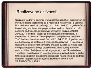 Projekat stop nasilju | PPT