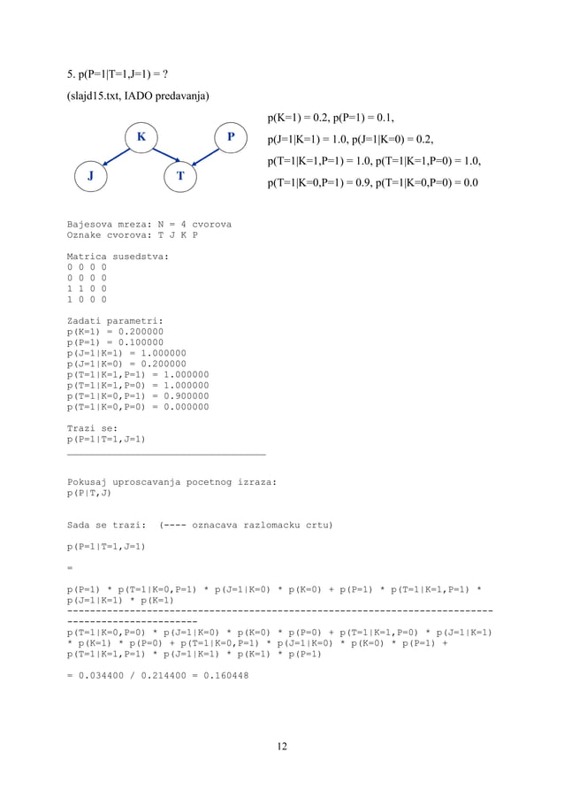 Calculating Conditional Probabilities and Independence within Bayesian Networks | PDF