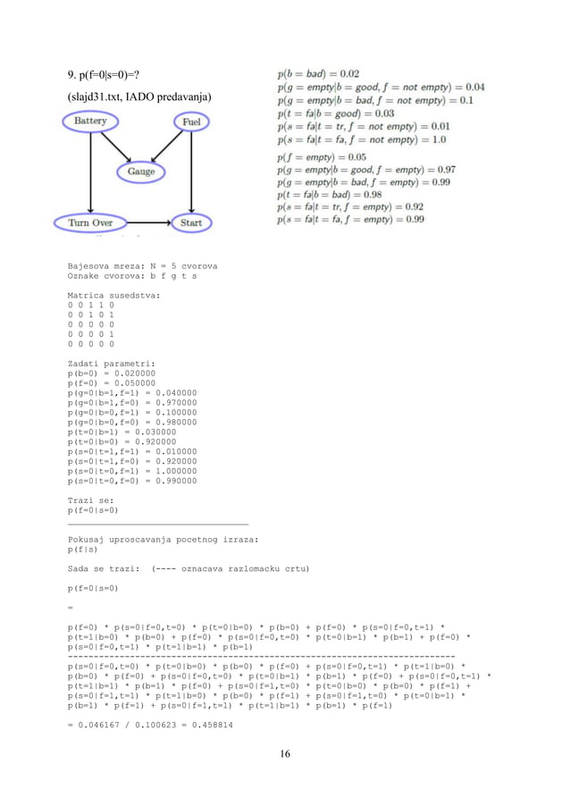 Calculating Conditional Probabilities and Independence within Bayesian Networks | PDF