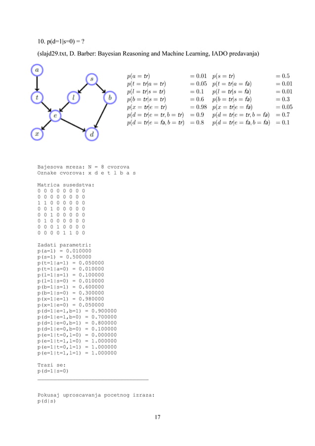 Calculating Conditional Probabilities and Independence within Bayesian Networks | PDF