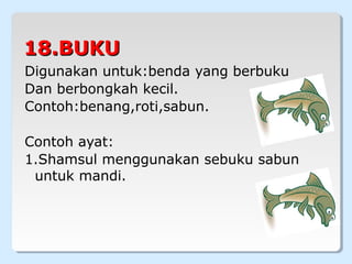 Aktiviti Selepas UPSR BM Tatabahasa-Penjodoh Bilangan | PDF