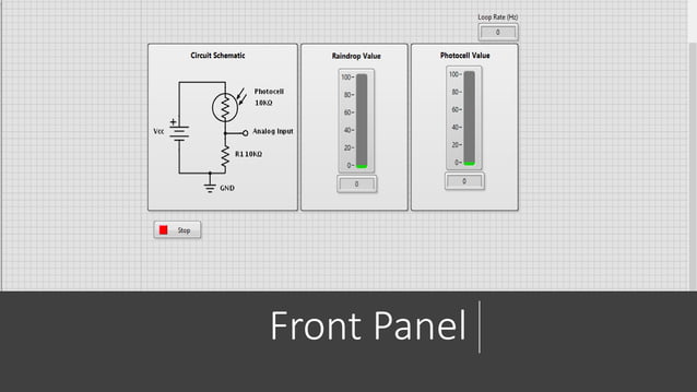 Smart Roof Arduino with LabVIEW | PPTX