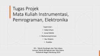 Smart Roof Arduino with LabVIEW | PPT