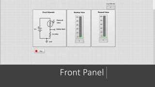 Smart Roof Arduino with LabVIEW | PPT