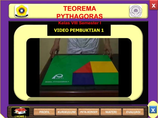PPT Teorema Pythagoras | PPTX