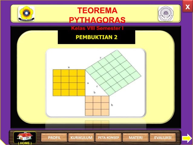 PPT Teorema Pythagoras | PPTX