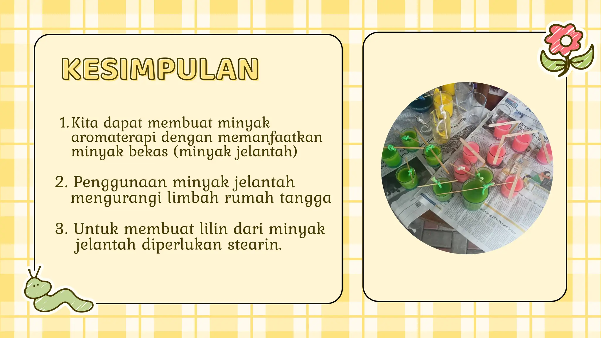 Project Membuat Lilin Aromatheraphy dari Minyak Jelantah | PDF