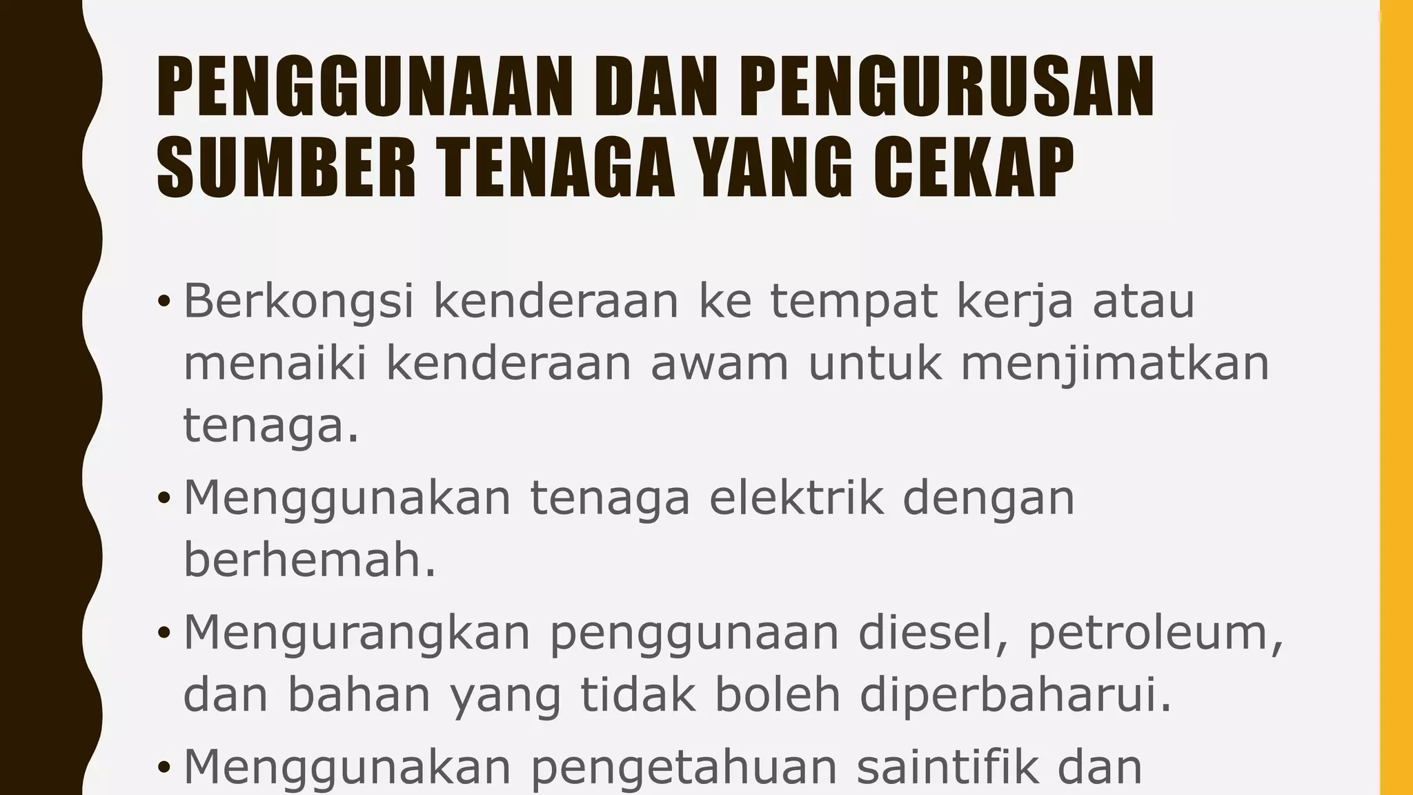 PEMELIHARAAN DAN PEMULIHARAAN ALAM SEKITAR | PPTX