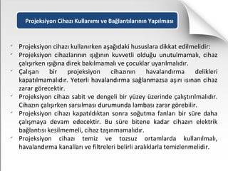 Projeksiyon sunumm | PPT