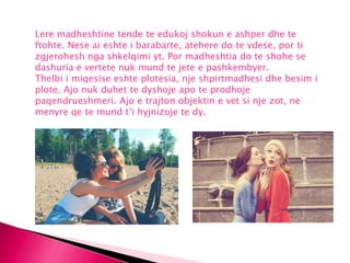 Nje Foto vlen sa 1000 Fjale | PPTX