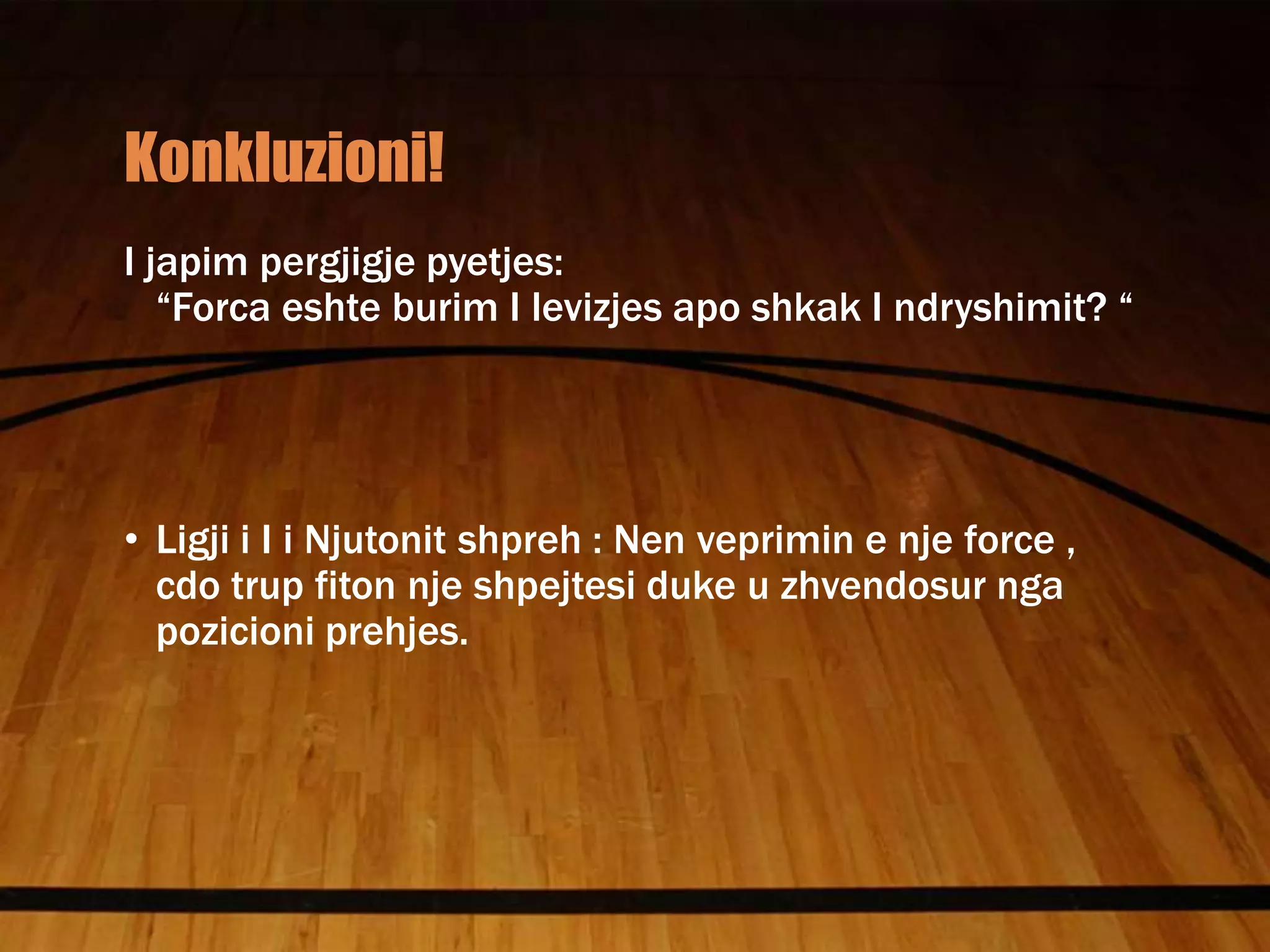 Fizika dhe Sporti | PPTX
