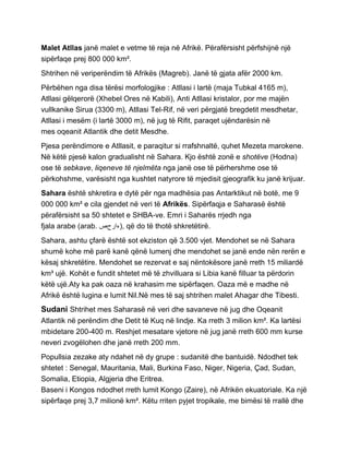 Projekt gjeografi | DOCX