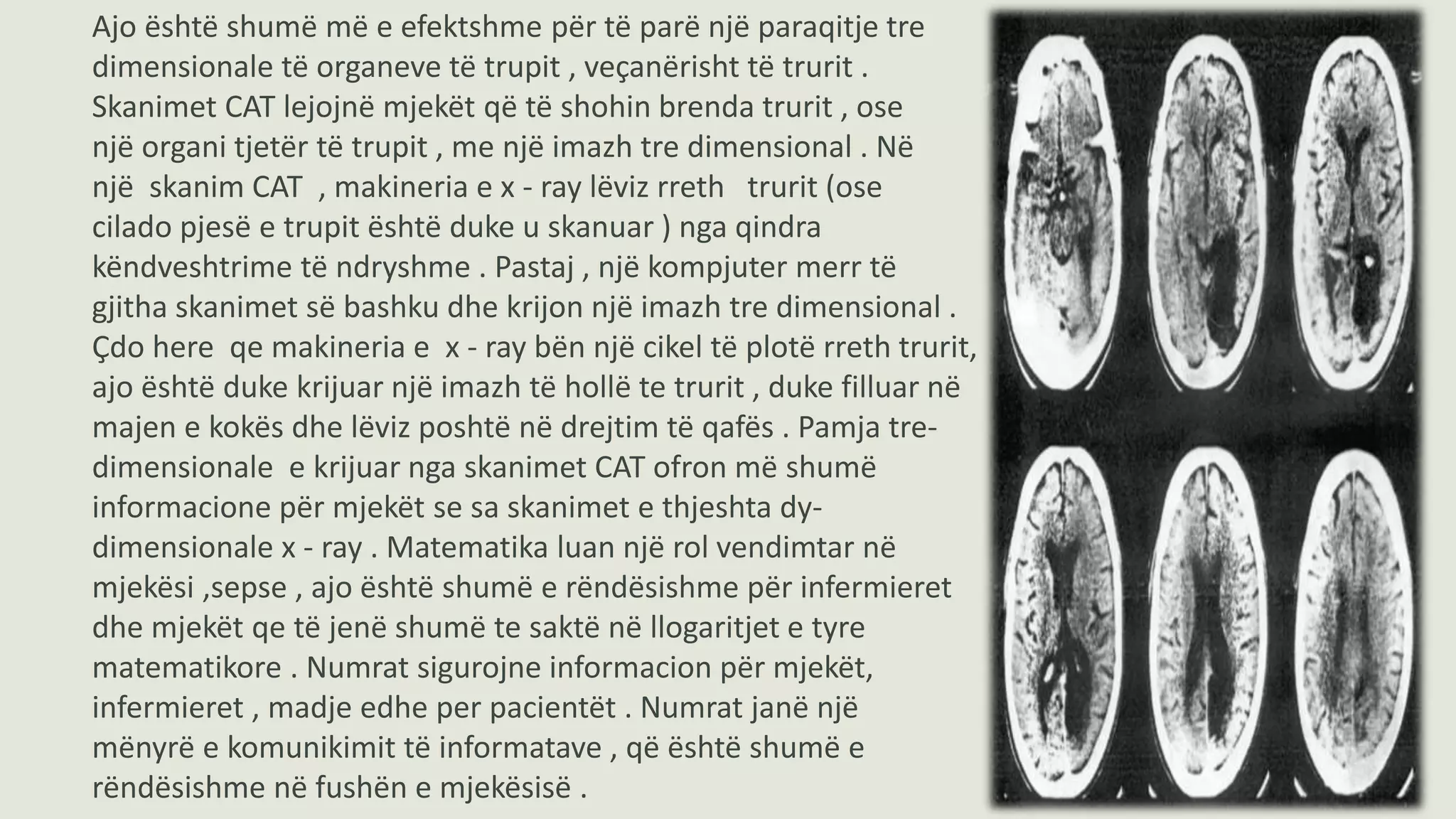 Matematika dhe Mjekesia | PPTX