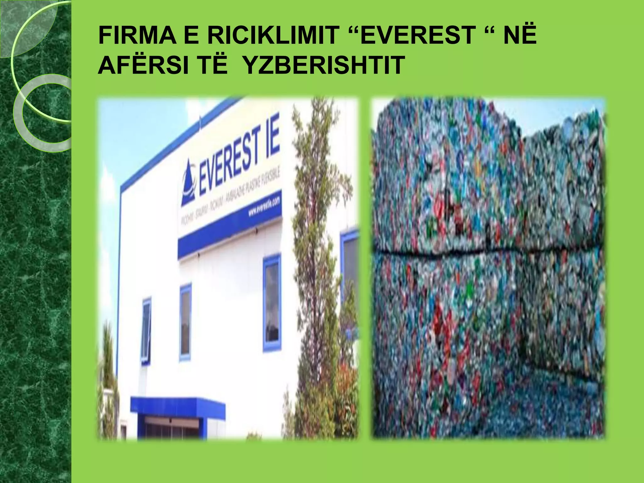 PROJEKT-Ndotja e Mjedisit | PPTX