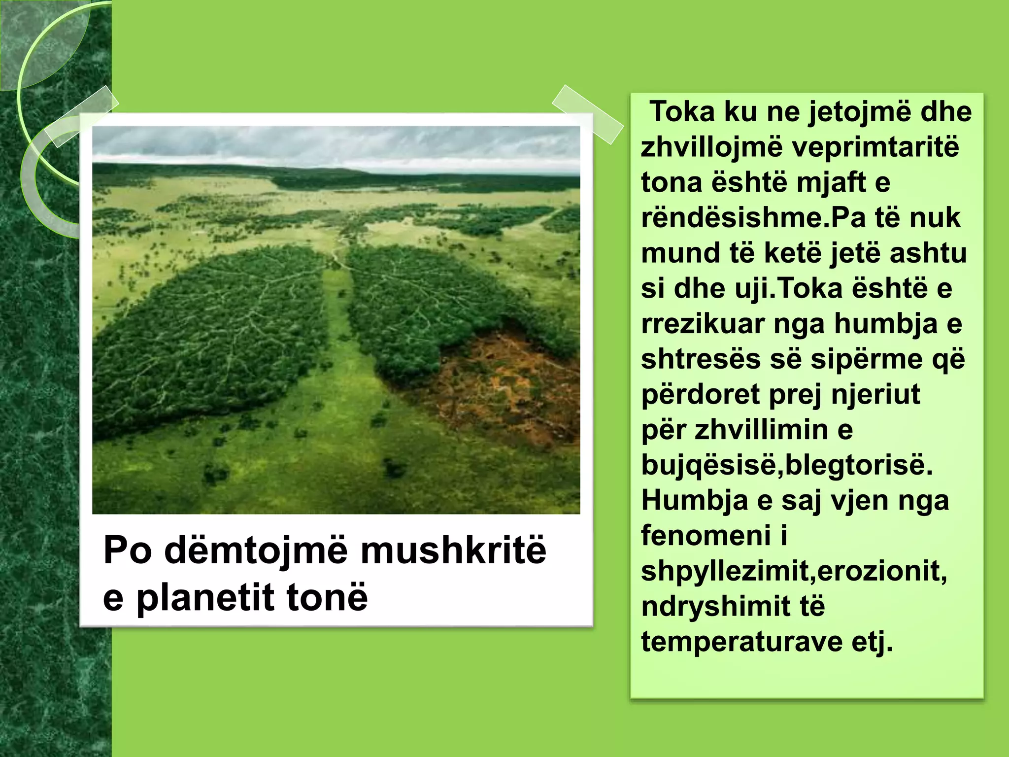 PROJEKT-Ndotja e Mjedisit | PPTX