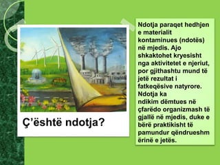 PROJEKT-Ndotja e Mjedisit | PPTX