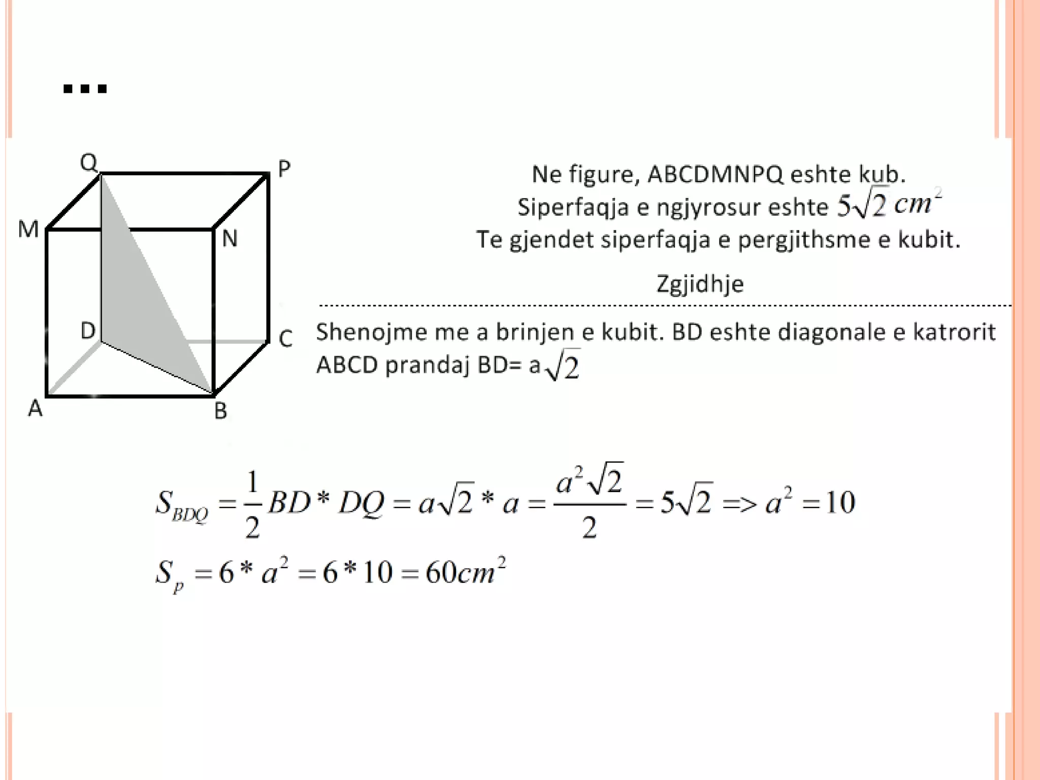 Projekt; Gjeometria ne programet shkollore e jeten e perditshme | PPTX