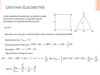 Projekt; Gjeometria ne programet shkollore e jeten e perditshme | PPTX
