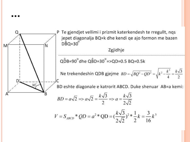 Projekt; Gjeometria ne programet shkollore e jeten e perditshme | PPTX