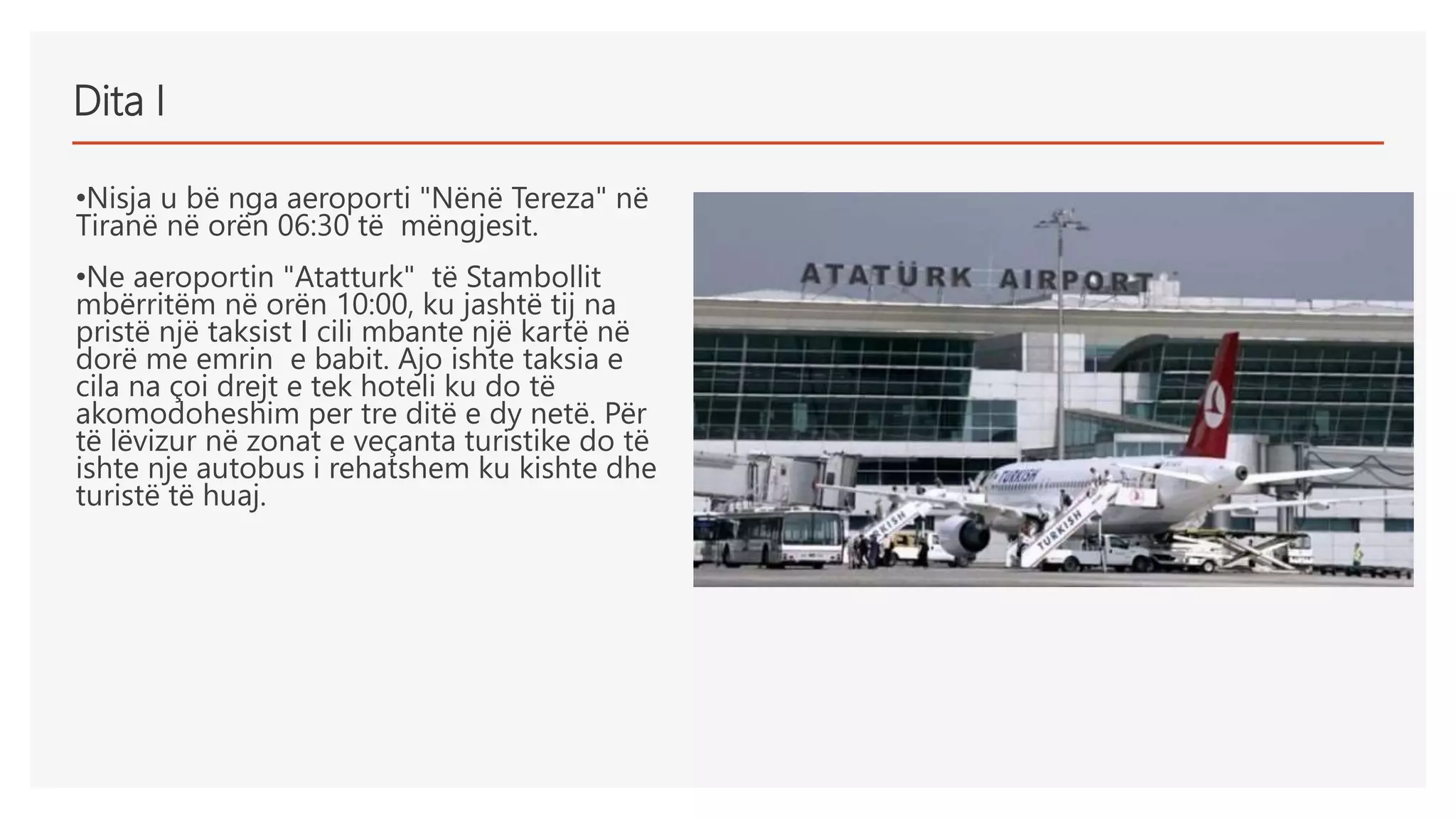 Guidë Turistike (Tiranë - Stamboll) | PPT