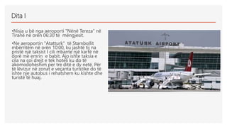 Guidë Turistike (Tiranë - Stamboll) | PPTX