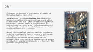 Guidë Turistike (Tiranë - Stamboll) | PPTX