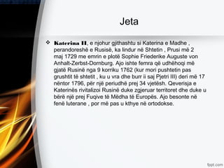 Katerina e II | PPT