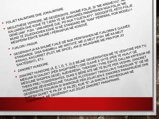 Dialektet dhe Nendialektet e Gjuhes Shqipe | PPTX