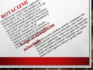 Dialektet dhe Nendialektet e Gjuhes Shqipe | PPTX