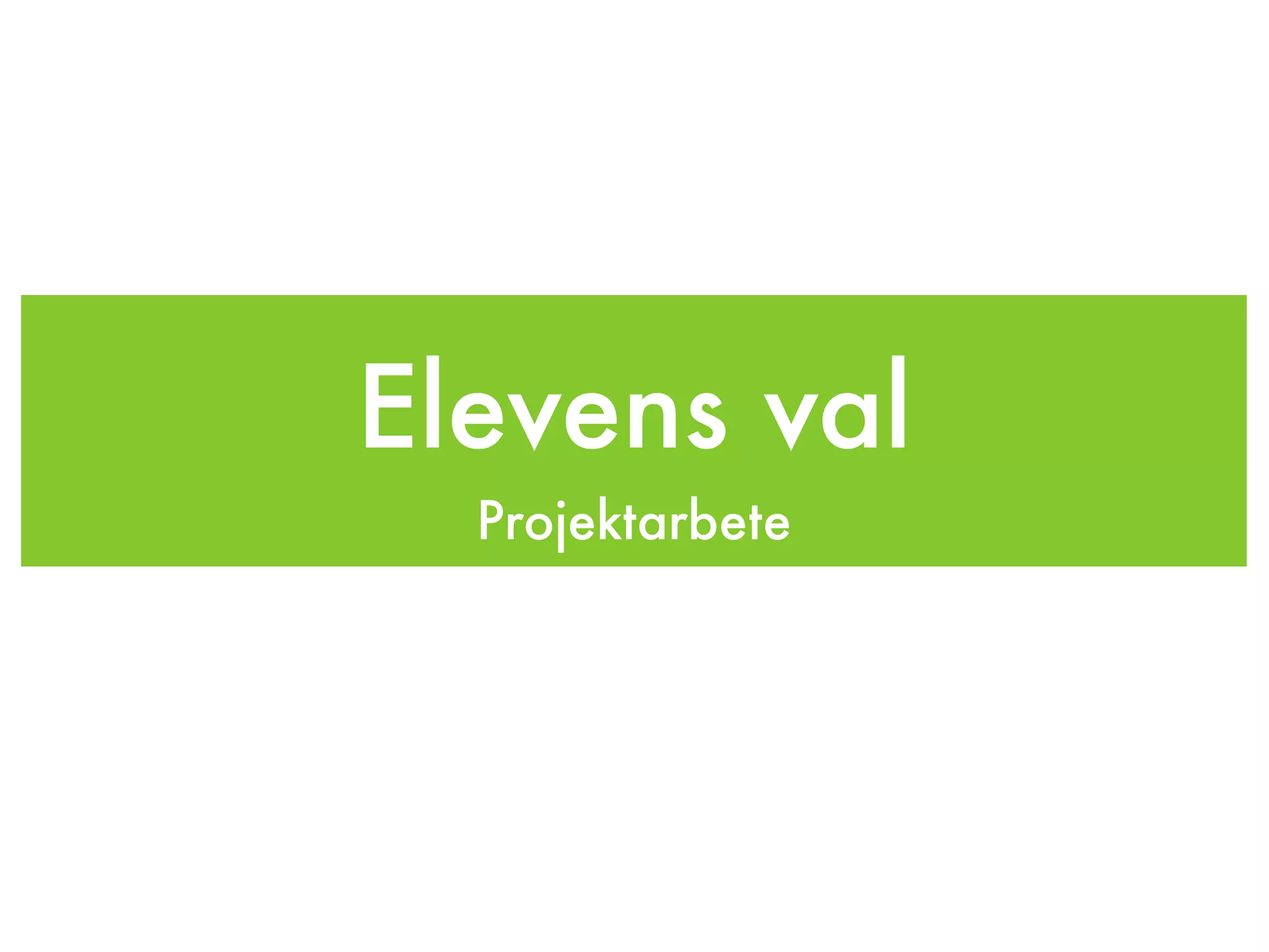 Projektarbete | KEY